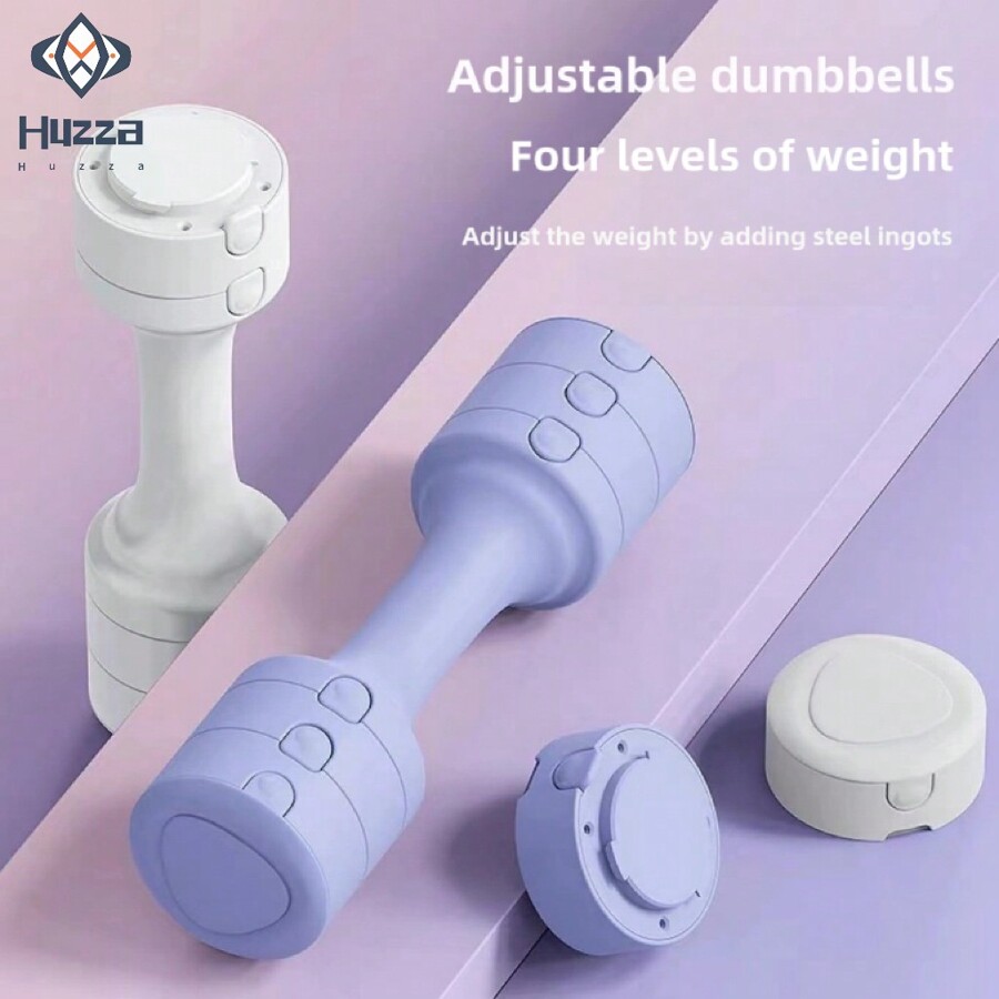 Huzza 1-5kg einstellbare Hantel, Fitnessausrüstung für Frauen für ...