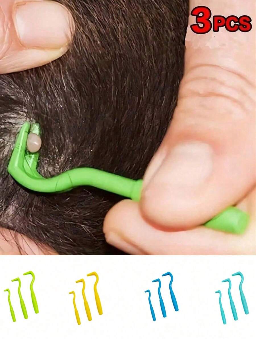 3 Sizes Pet Tick Removal Tool For Dogs, Cats And Humans Grooming Tools ...