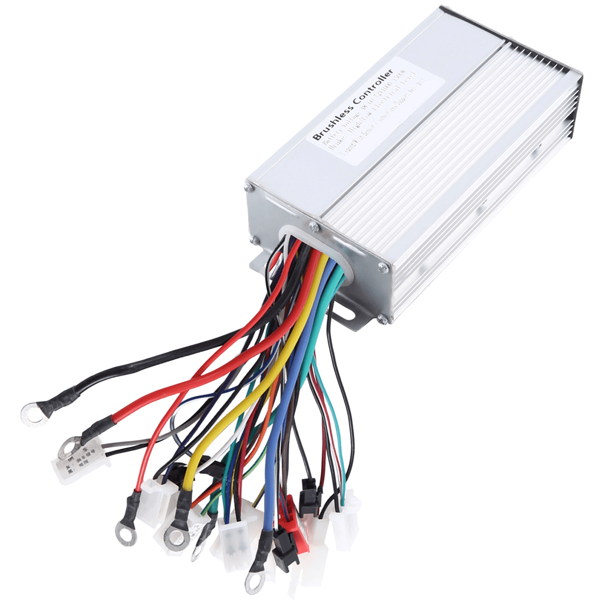 48V 60V 64V 72V 1000W 1500W Electric Controller 12 Tube Dual Mode E-Bike Brushless Speed Motor ...