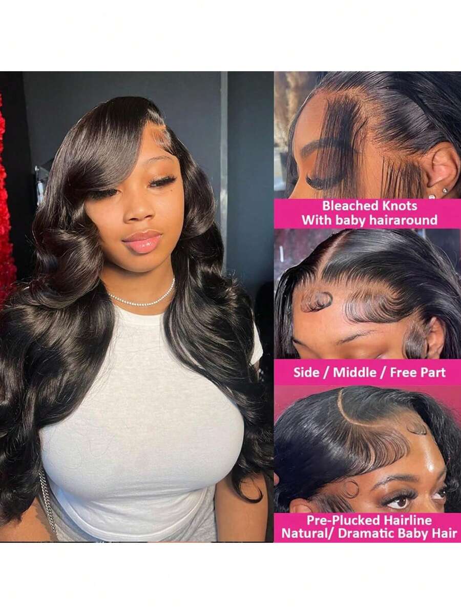 36Inch Discount Body Wave13x4 Lace Front Wig, Pre Plucked Transparent ...