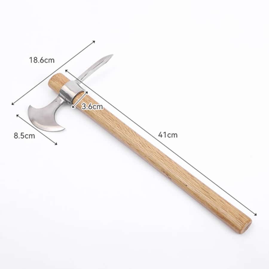 Stainless Steel Pickaxe Pick Axe Cross Pick Digging Pile Digging Roots ...
