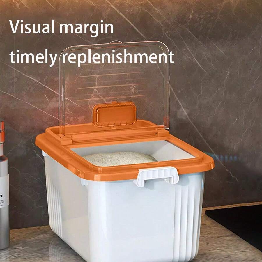 Grain Rice Storage Container, Large Sealed Grain Container With ...