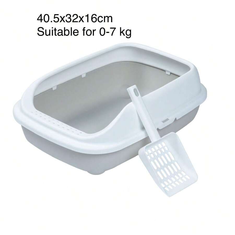 1 Color Is Random, Cat Litter Box Large Size Fully Semi-Enclosed Extra ...