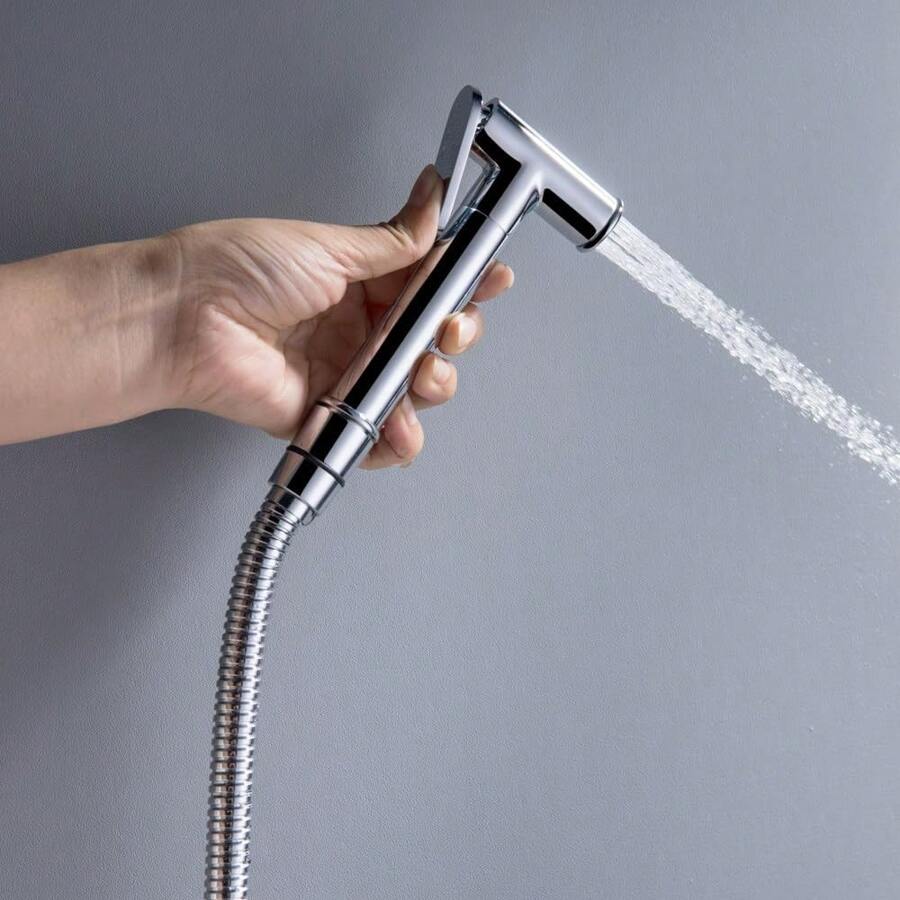 Doccetta per WC One in One Out Rotonda Pistola per doccetta per WC Kit ...