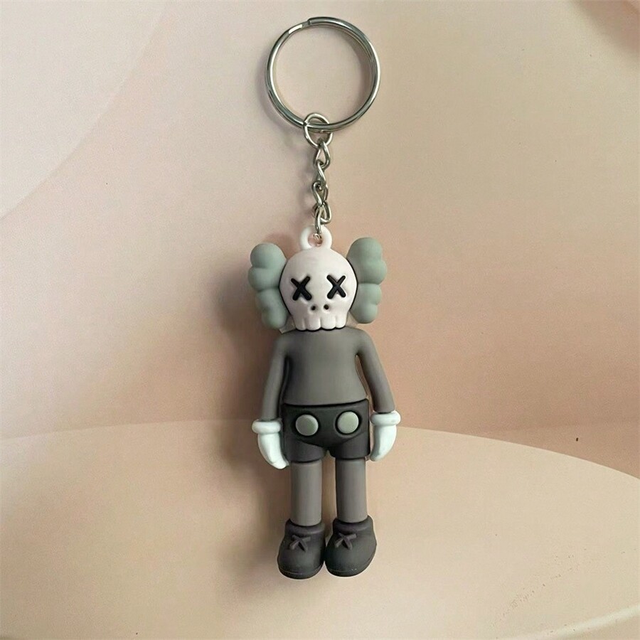 KAWS 1pc Kaws Personalized Trendy Couple Keychain, Keychain Simple Doll ...
