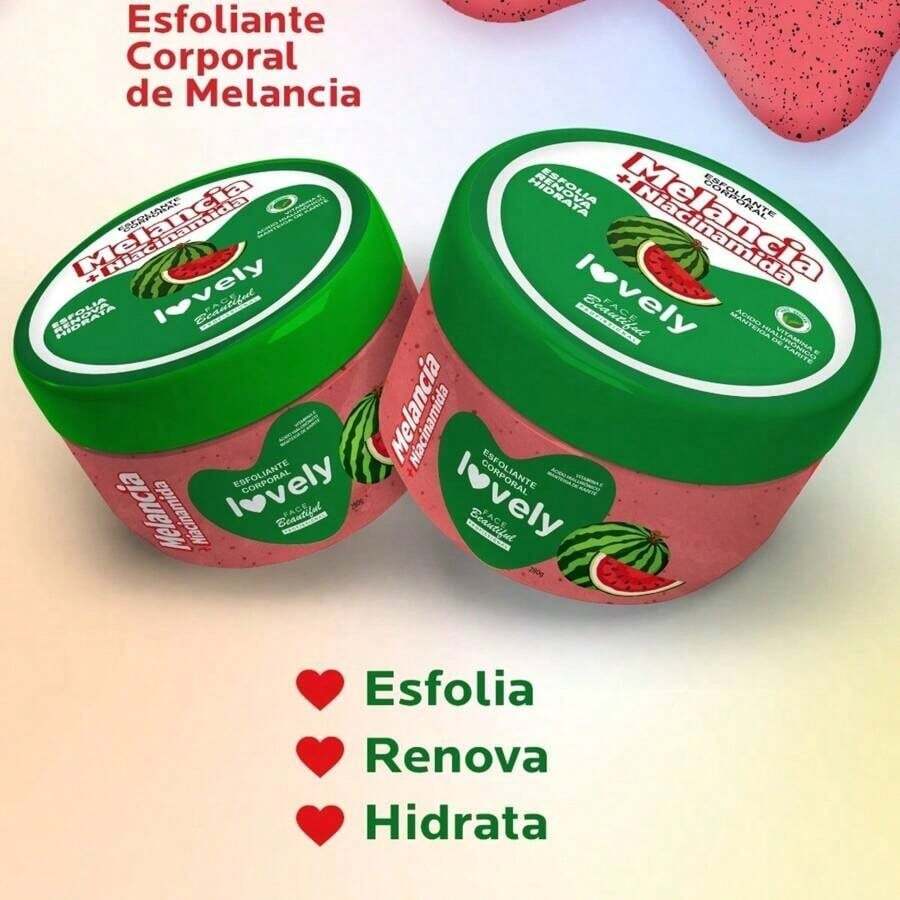 Esfoliante Corporal Pote 280gr Lovely Face Beautiful | SHEIN Brasil