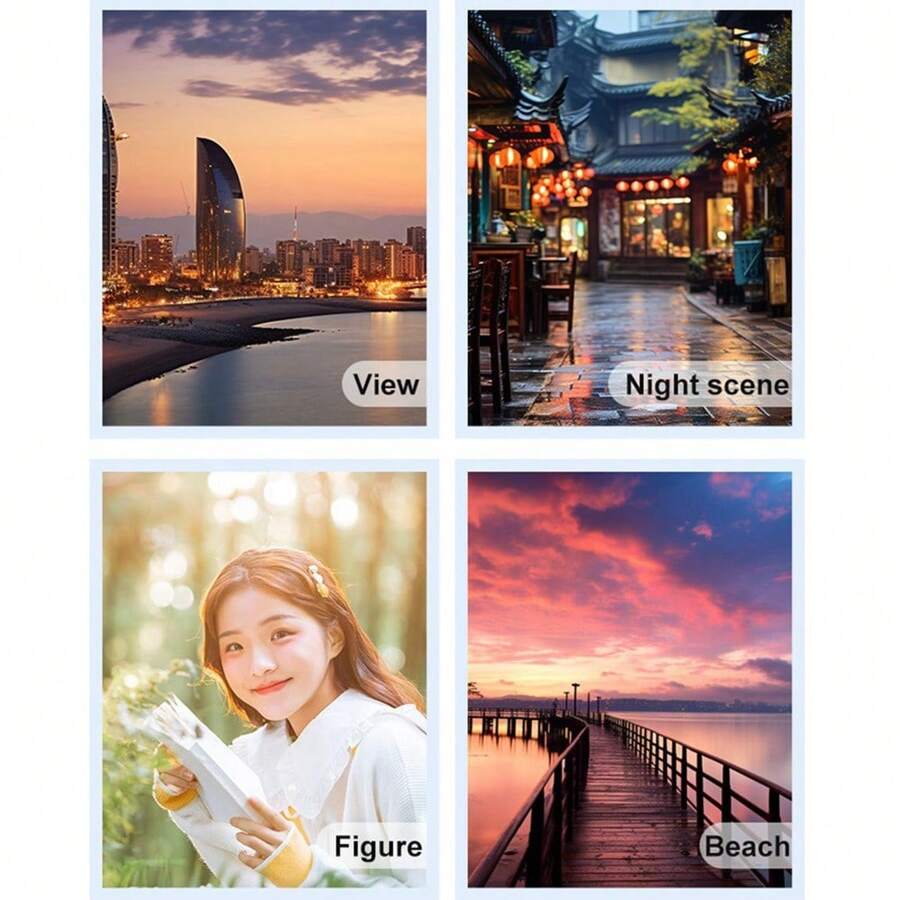 Auto Focus 48MP 4K Face Detection 2.4-Inch 16X Zoom Rechargeable ...