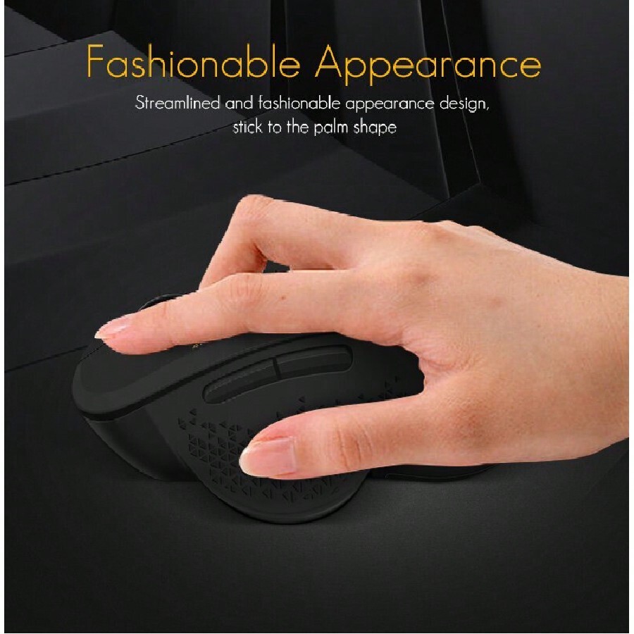 Mouse óptico sem fio, 6 teclas, 2,4 G, 1600 DPI, mouse de computador ...