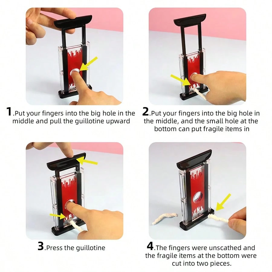 Trick Chop Hand Finger Silicone Magic Toy Prop, Horror Trick Fake ...