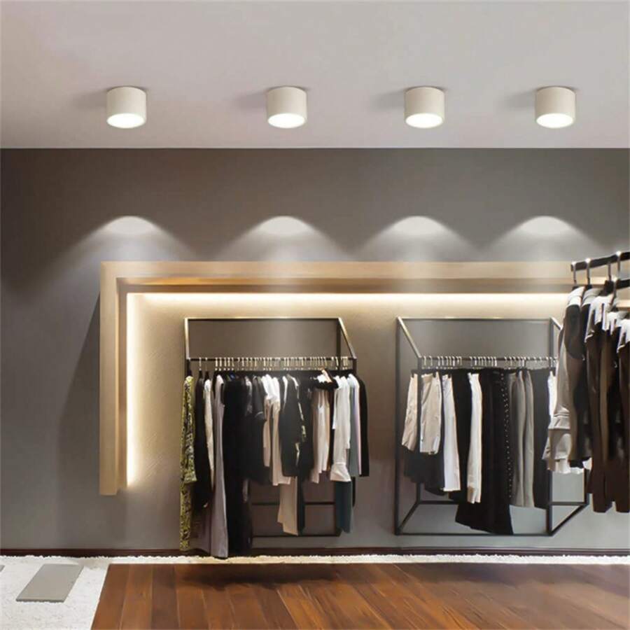 Round Surface Mounted Spotlight Ø 120mm Surface Mounted Light Fixture ...