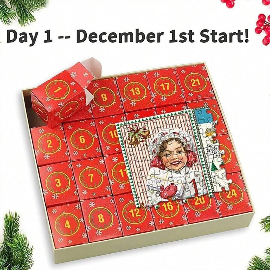 Puzzle Advent Calendar 2024 - Christmas Advent Calendar 2024, Advent ...