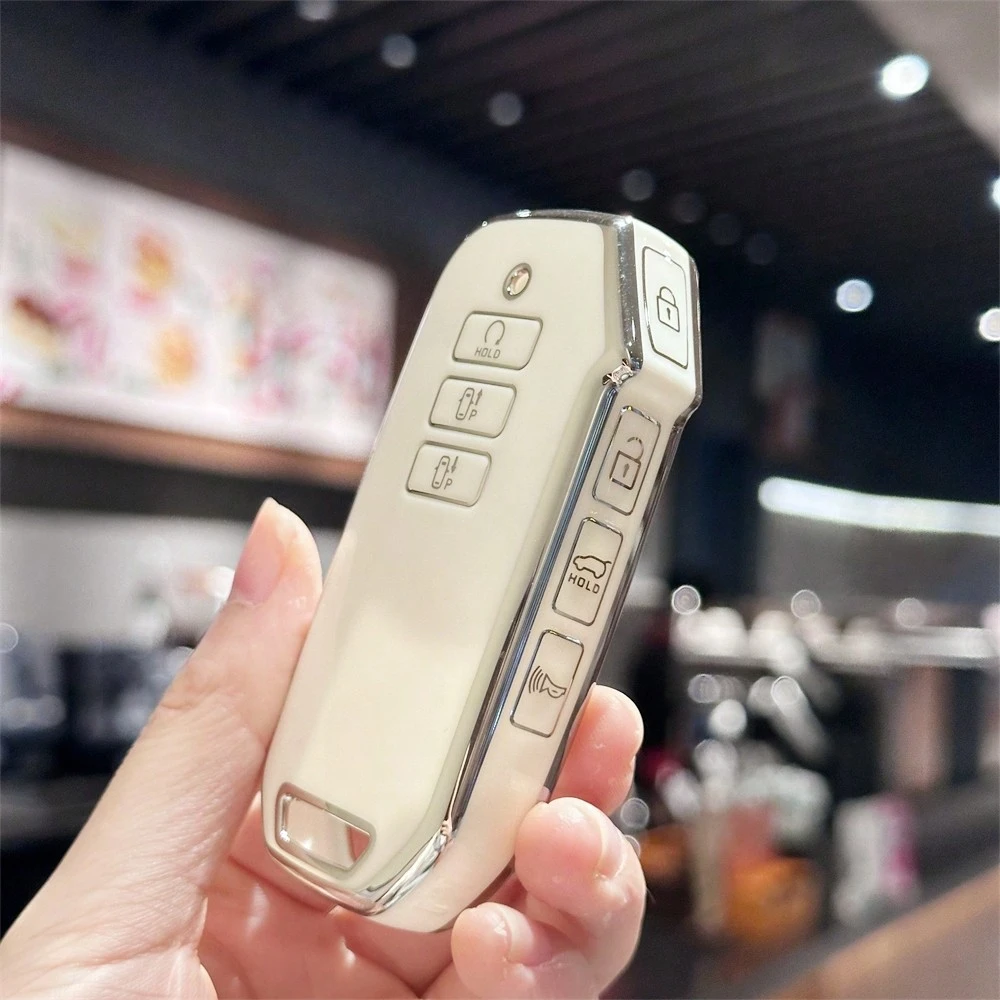 TPU Key FOB Cover With Keychain Lanyard For Kia Sportage 2022 2023 ...