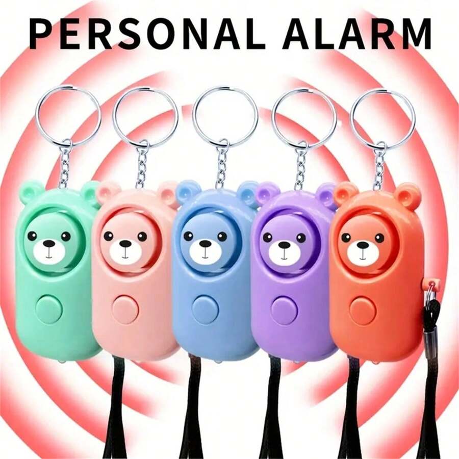 1pc Personal Safety Alarm For Women - 130dB Self Defense Keychains ...