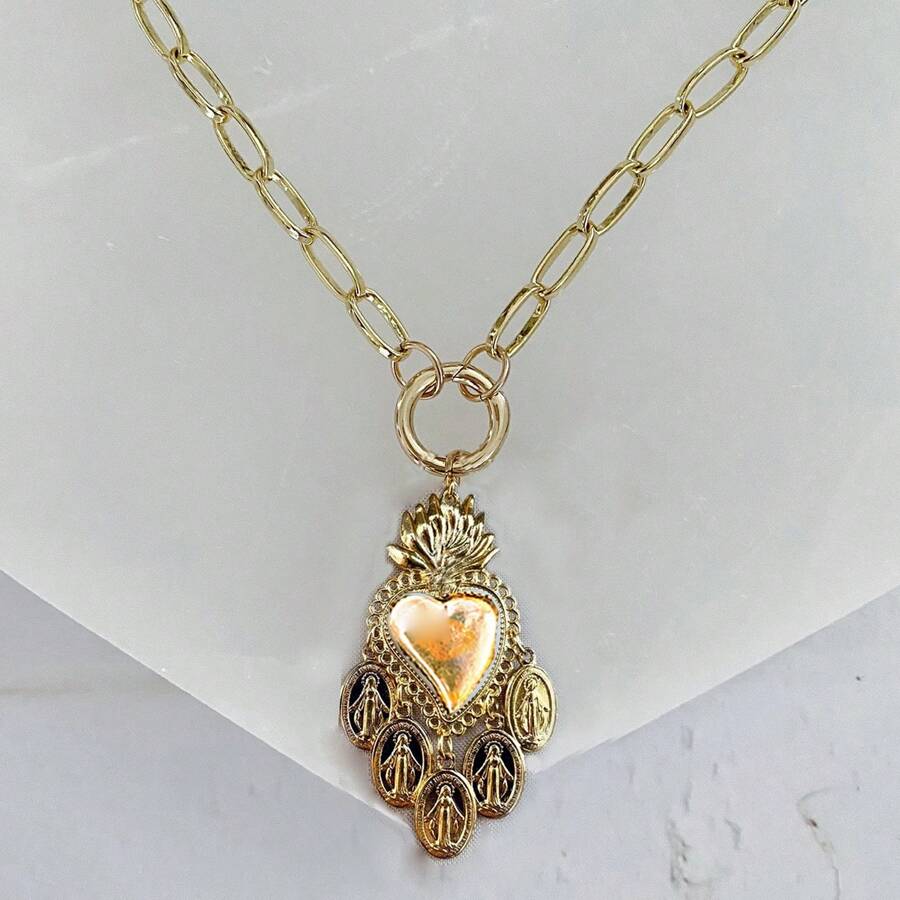 manbara 2024 Chunky Chain Crystal Pig Nose Cham Bohemian Mexican ...