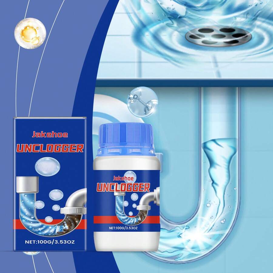 Jakehoe Drain Cleaner, Effectively Clears Clogged Kitchen Sink ...