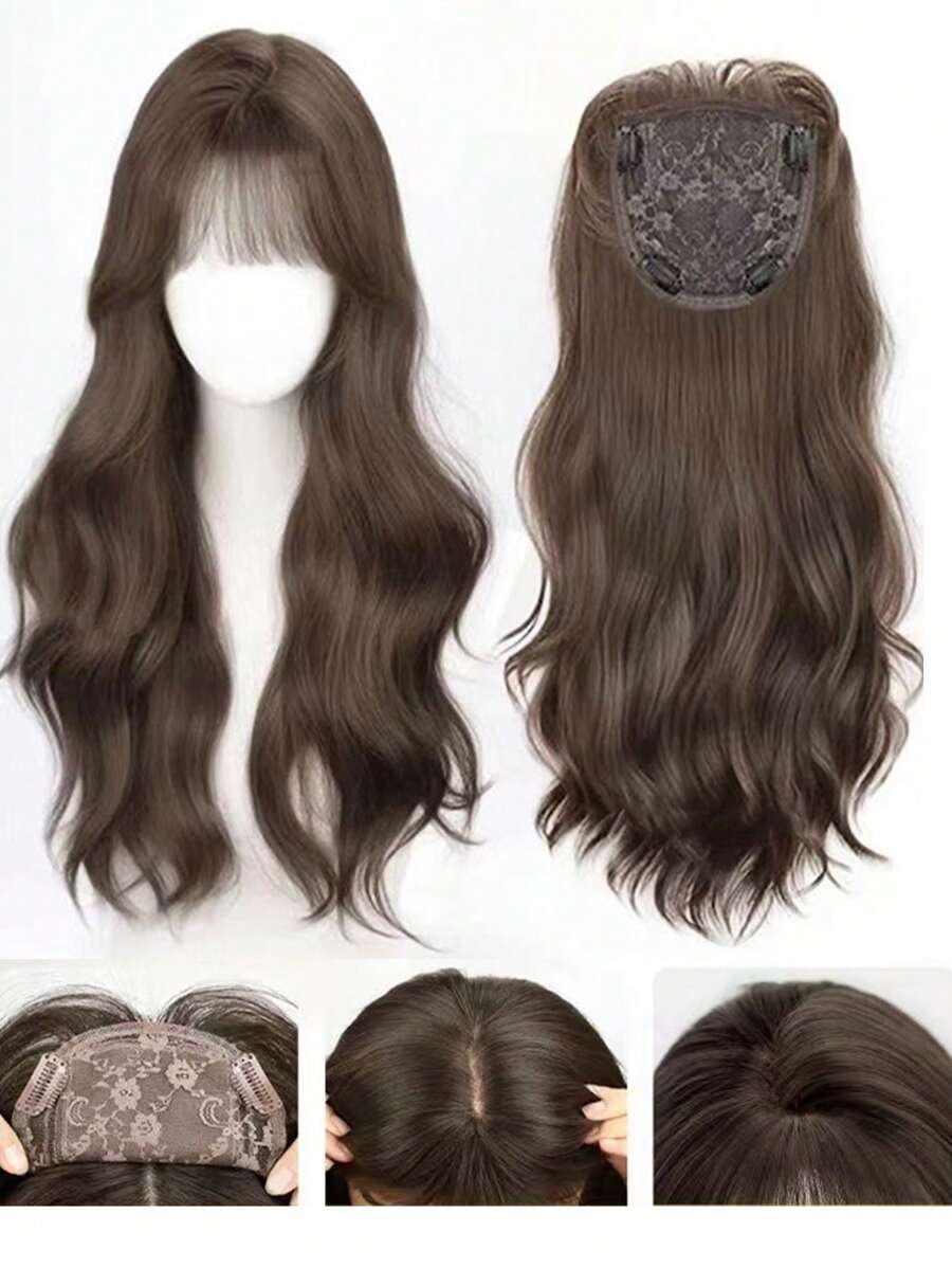 Wig Full Head Cover For Women 2024 New Model Simulation Hair Water ...