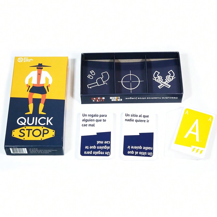 Quick Stop Dynamisch Bordspel Voor Familie En Vrienden - Grote ...