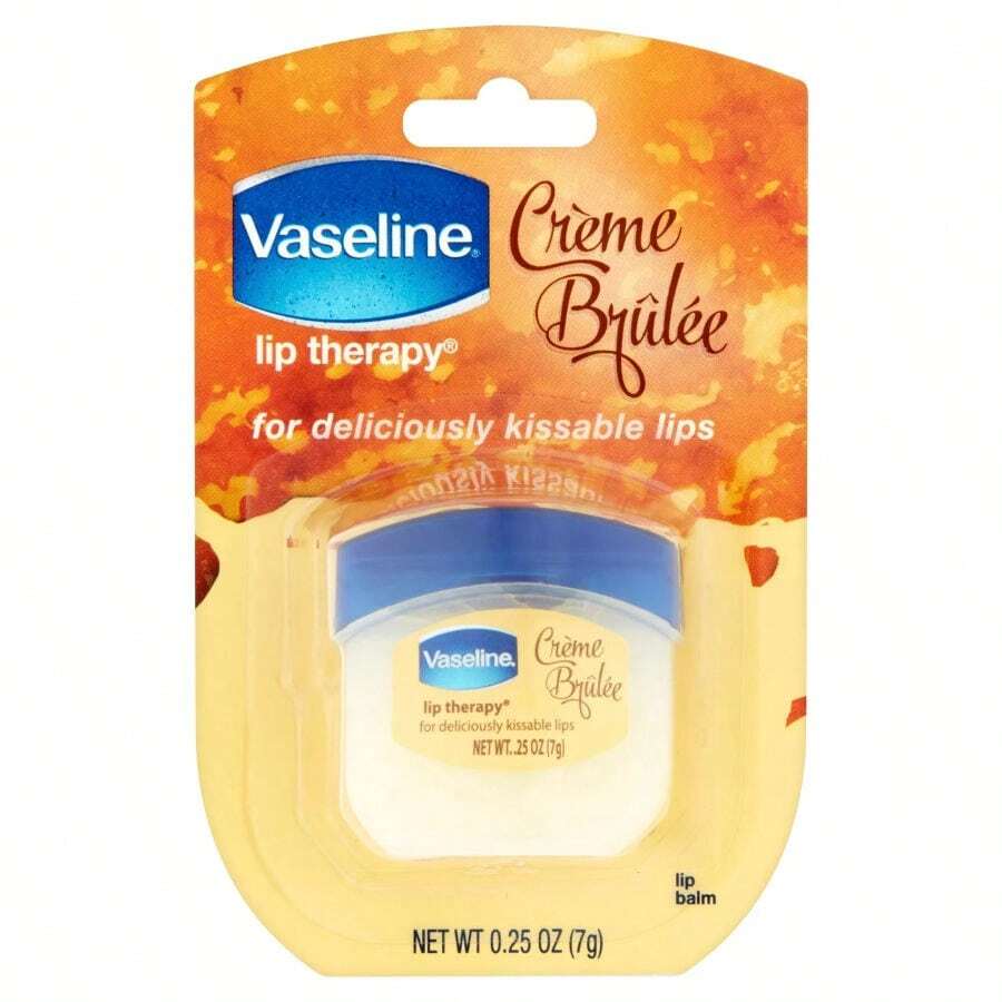 Vaseline Vaseline Creme Brulee Lip Therapy Lip Balm, 0.25 Oz (Pack Of 1 ...