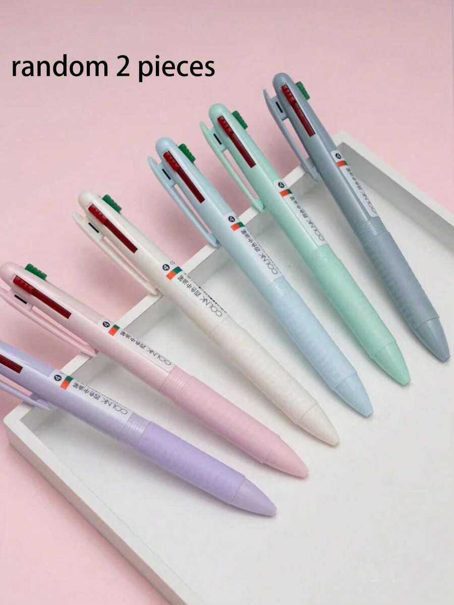 colnk European & American Style 4-Color Ball Pen Single Pack And Set ...