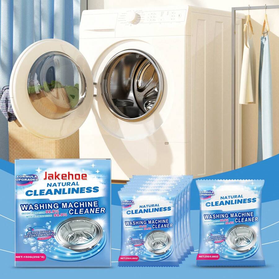 Multi-Purpose Washing Machine Cleaning Powder - Deep Odor And Stain ...