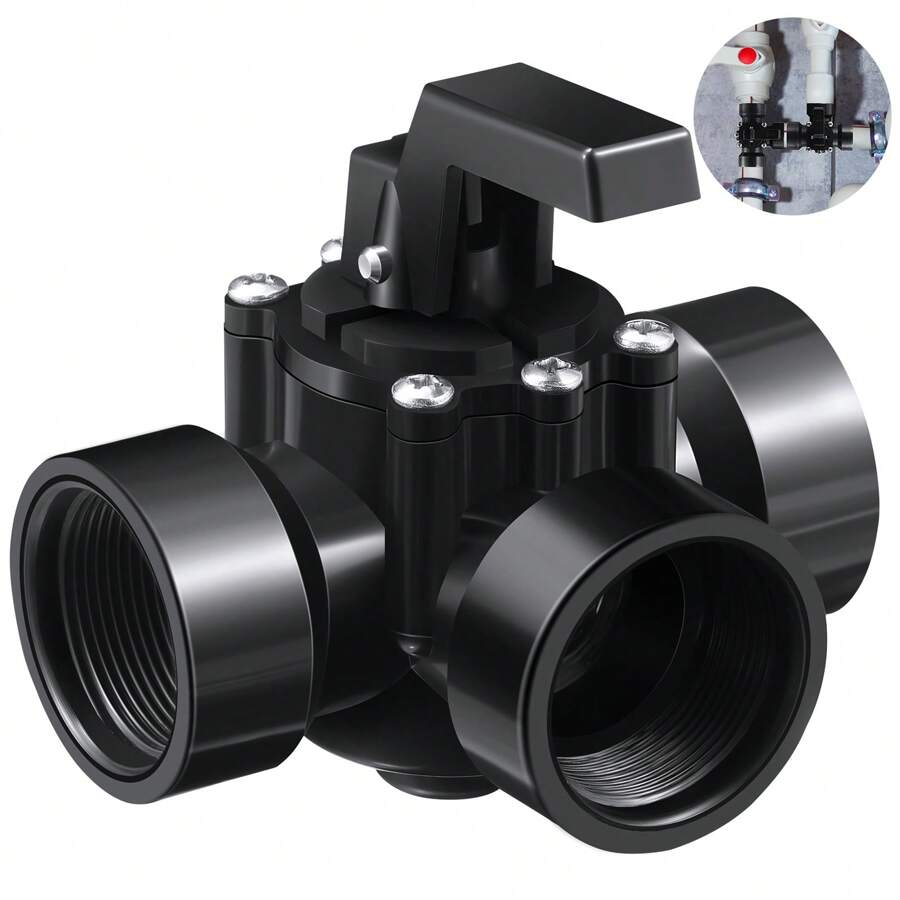 1.5 Inch Swimming Pool Diverter Valve Replacement Valve Positive Seal ...