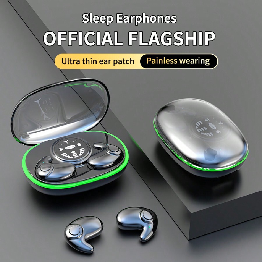 Super Thin Wireless Earbuds, Invisible In-Ear Sport Headphones, Bass ...