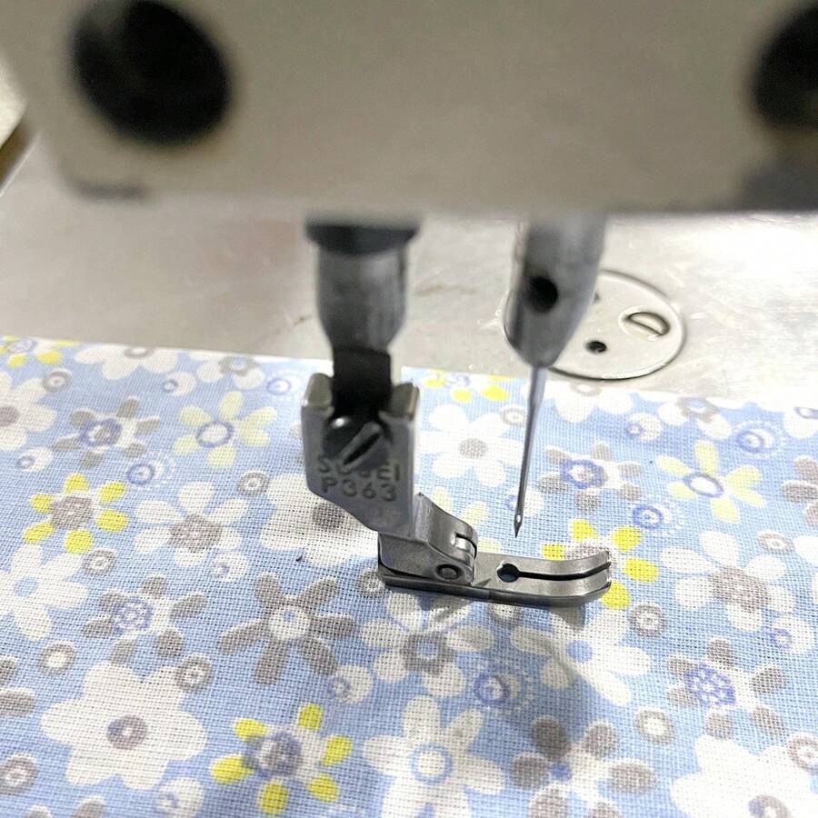 Industrial Sewing Machine Steel Narrow Zipper Presser Foot P363 For ...