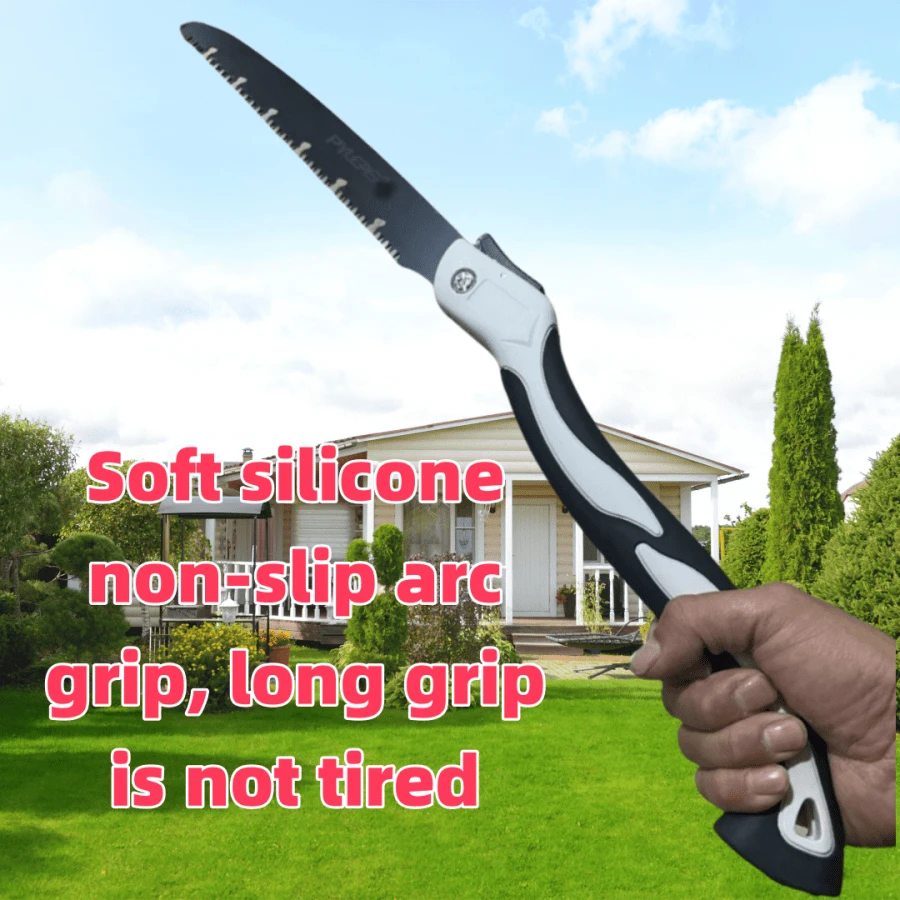 German Quality Large Hand Folding Carbon Steel Saw, Multipurpose Quick ...