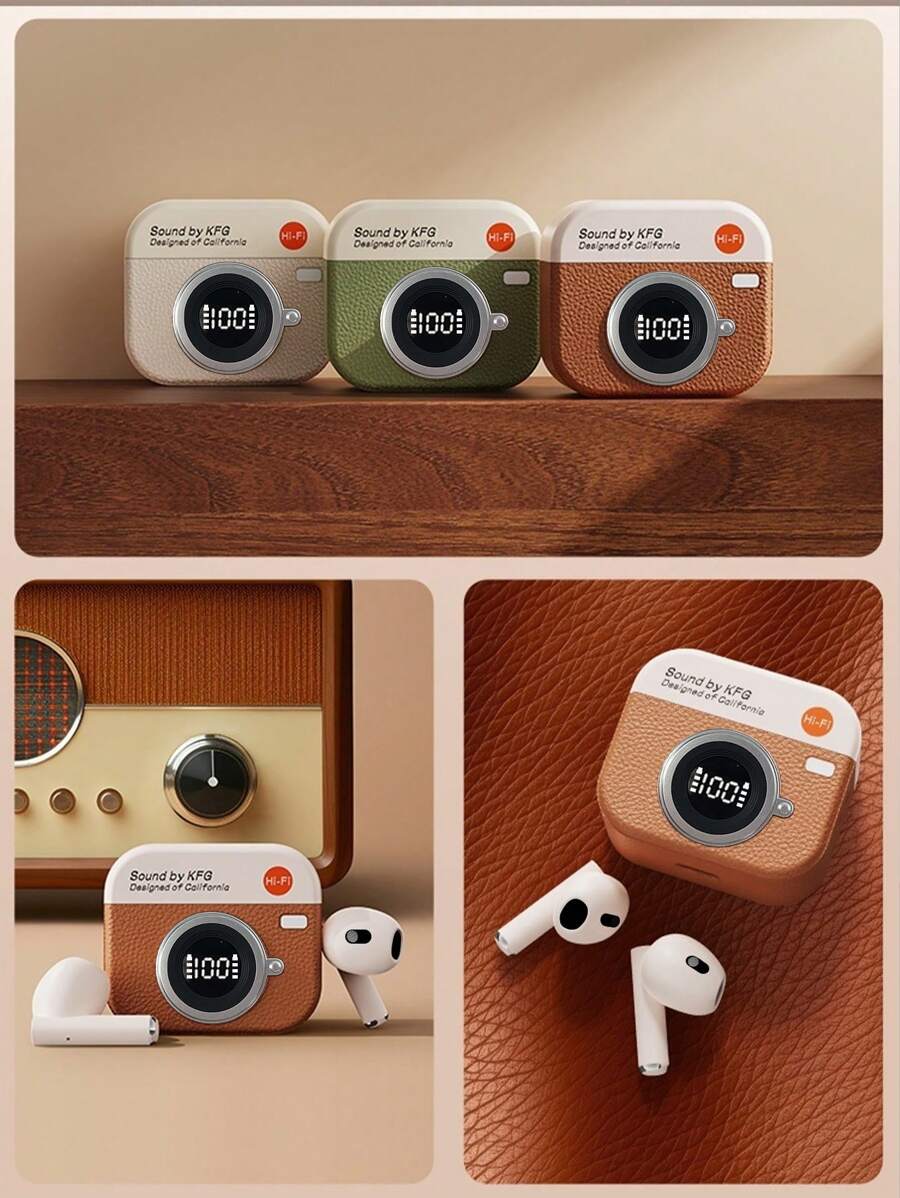 New Senyang True Wireless Cartoons Camera With Music Semi In-Ear ...