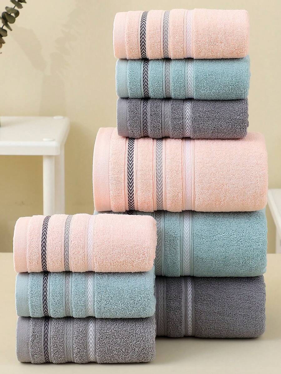 1 Pc Bath Towel, Rectangular, Extra Large & Thick 80*160cm Or Small ...
