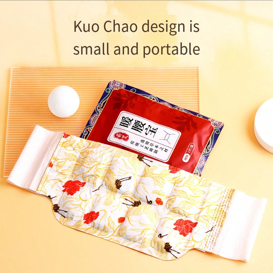 Moxa & Ginger Warming Waist Brace, One-Time Use Winter Herb Warm ...