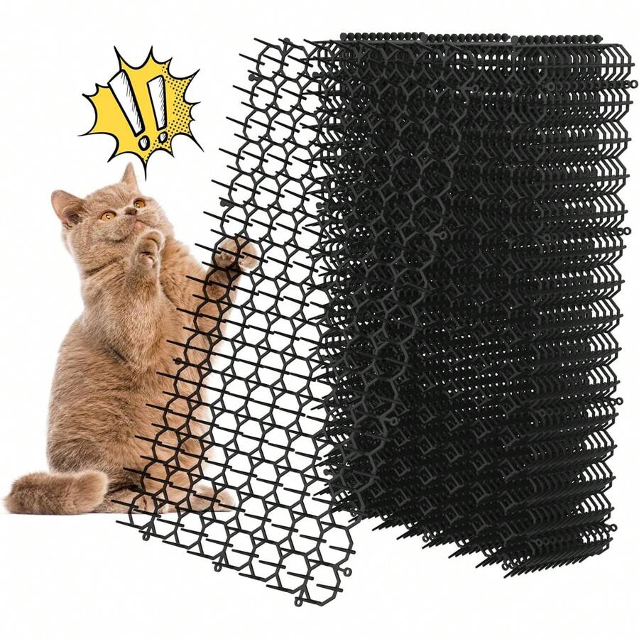 Outdoor Garden Anti-Cat Mat, Indoor Windowsill & Stair Entry Anti-Cat ...