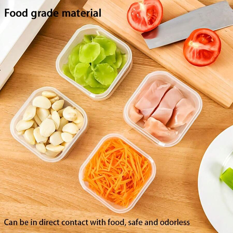 Freezer Grade Airtight Food Storage Containers With Lids, Portable Meal ...