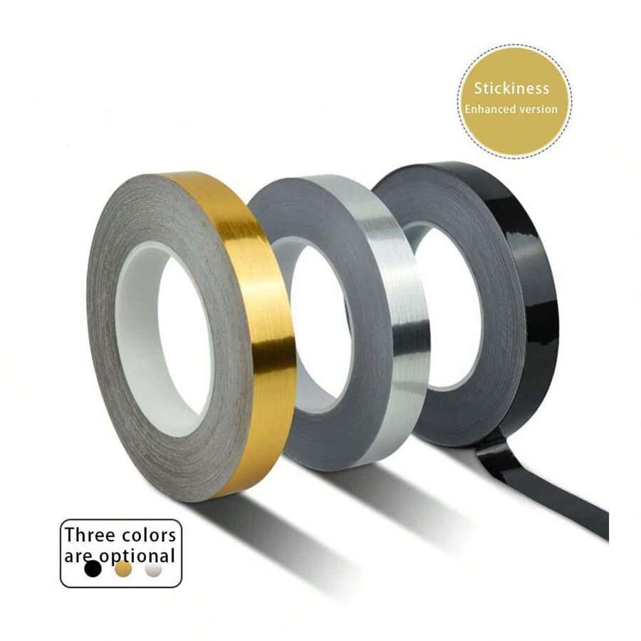 50m PVC Self-Adhesive Tile Sticker Tape, Waterproof Wall Crack Sealing ...