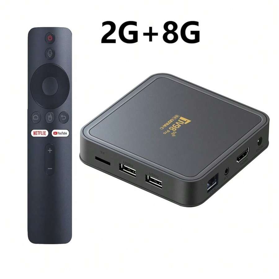 Q96 OHP A TV98 PRO TV Box Android 14 ATV H313 Quad Core 5G Dual Wifi 8K 4K Media Player Support ...
