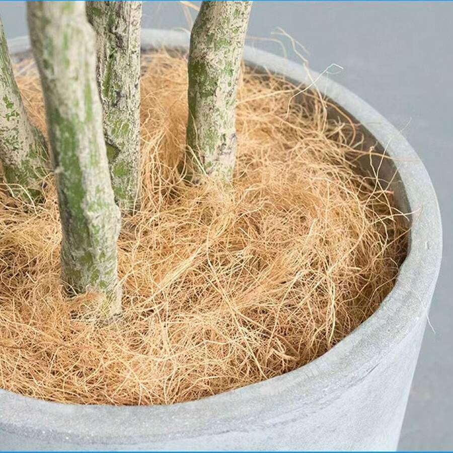 Natural Coconut Coir Floral Decor Planter Pot Cover, Coconut Fiber ...