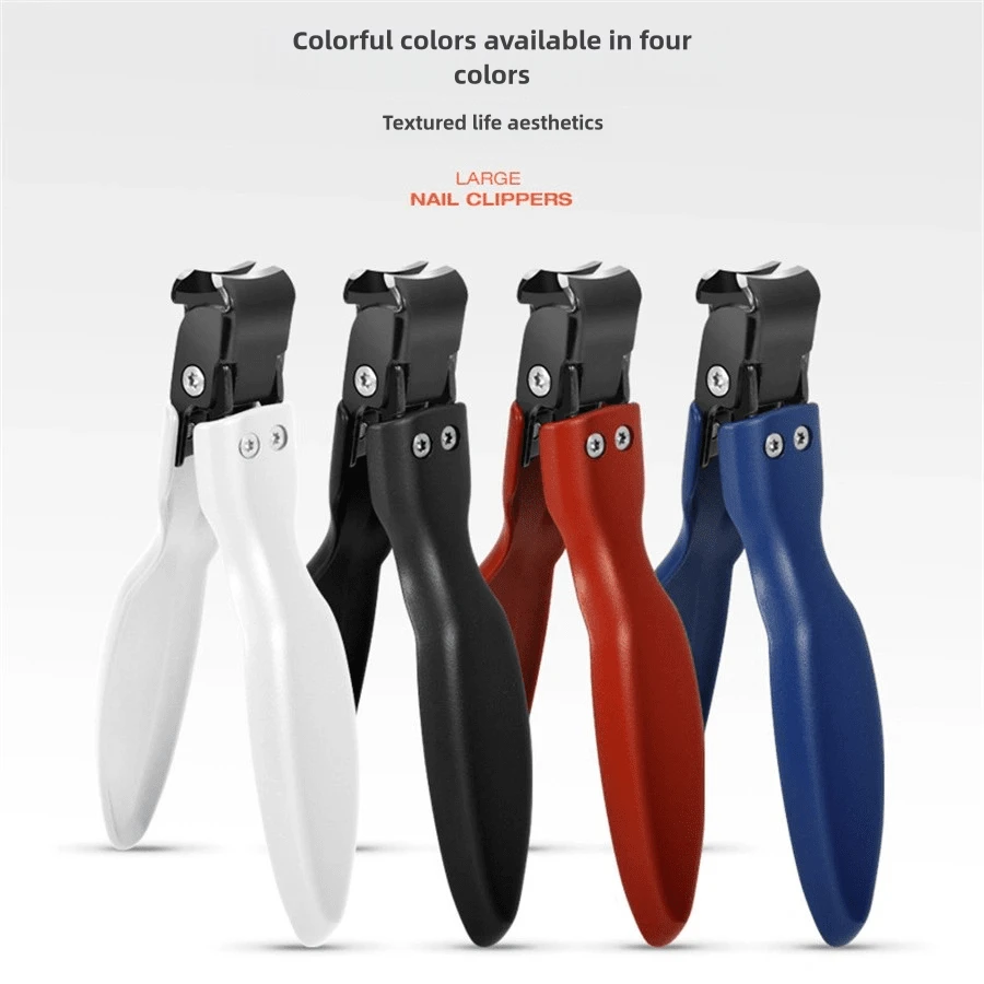 Large Size Stainless Steel Splash-Proof Nail Clipper, Powerful Home ...