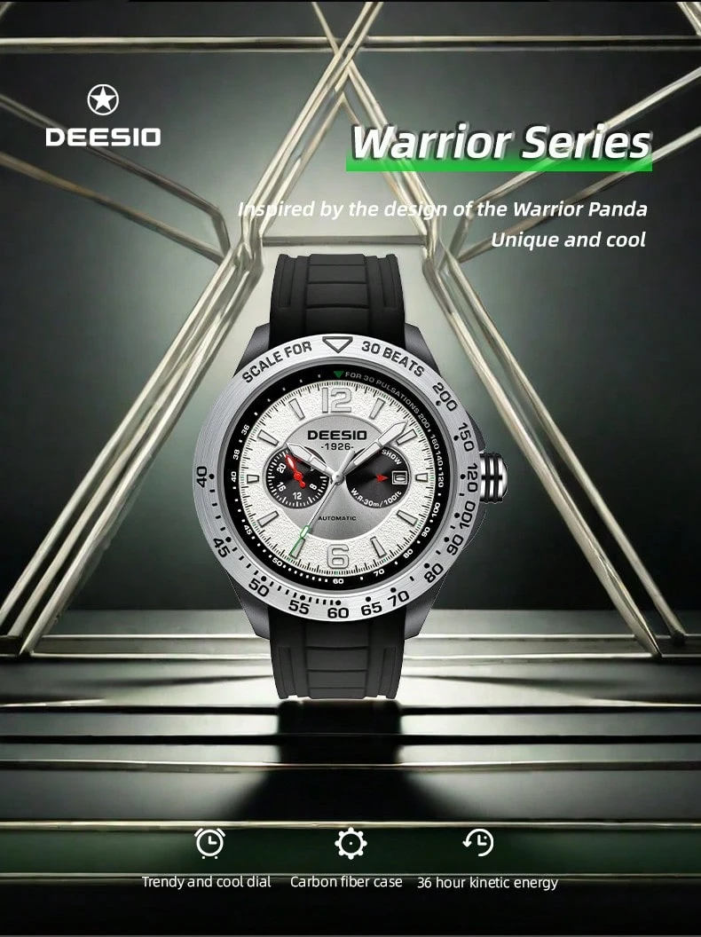 Deesio Classic Popular Large Dial Men's Automatic Mechanical Watch, 30 ...