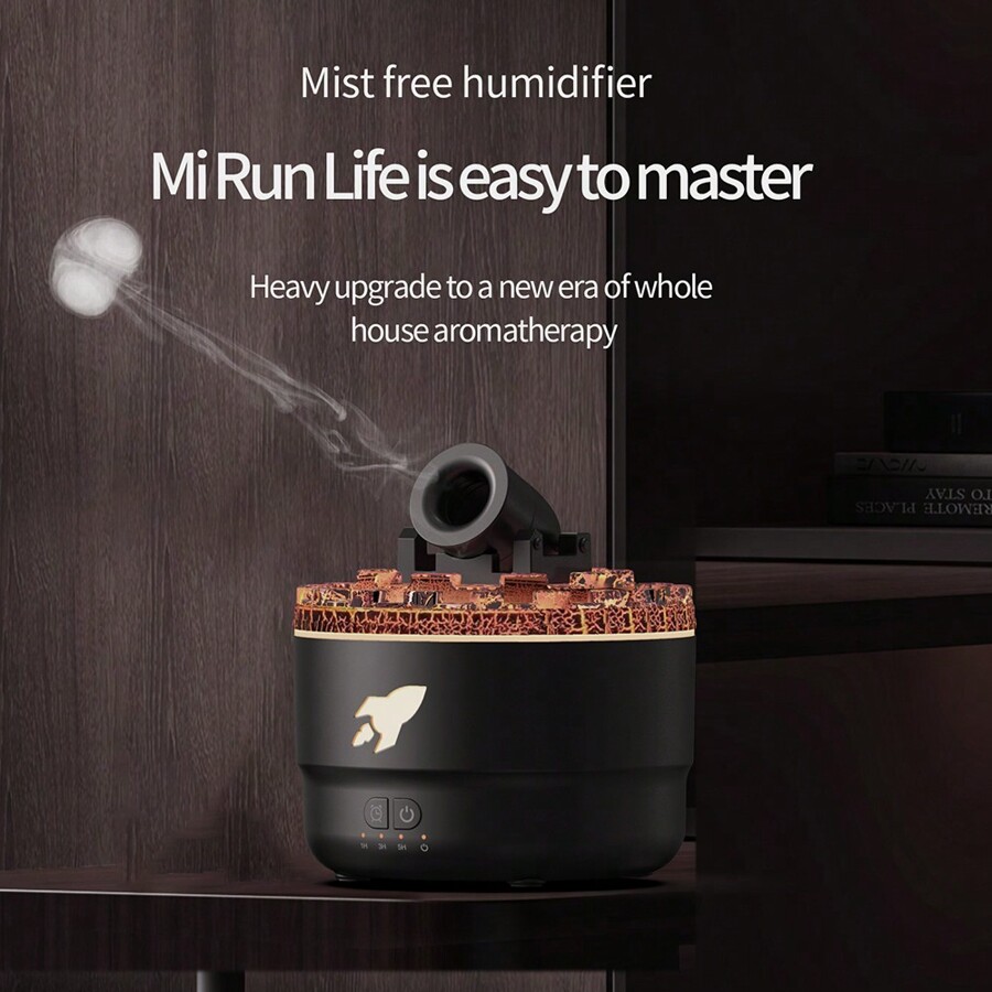 Volcanic Crack Light Cannons Humidifier Essential Oil Diffuser With ...