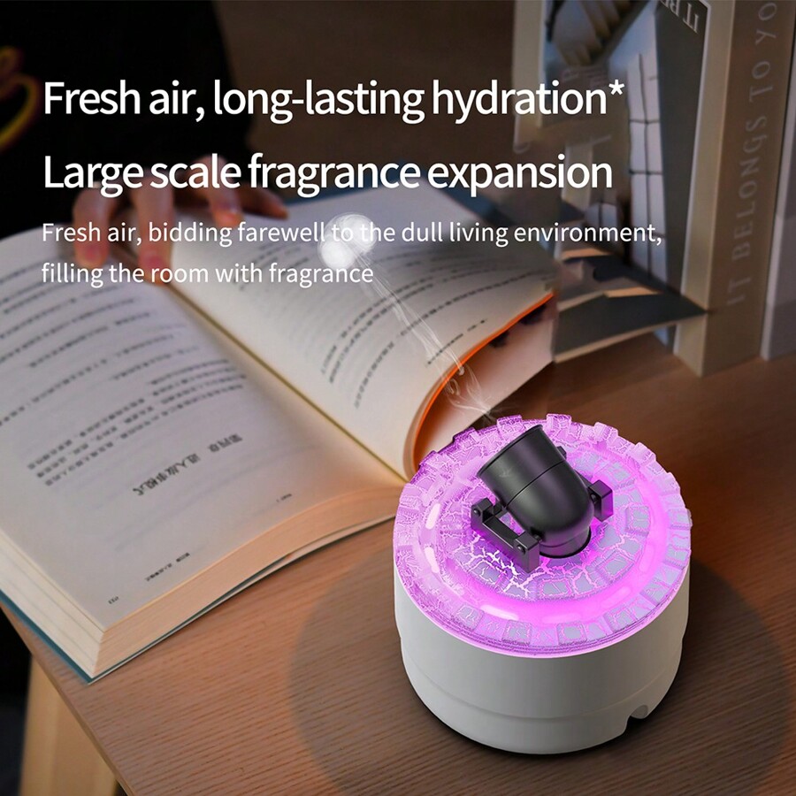 Volcanic Crack Light Cannons Humidifier Essential Oil Diffuser With ...