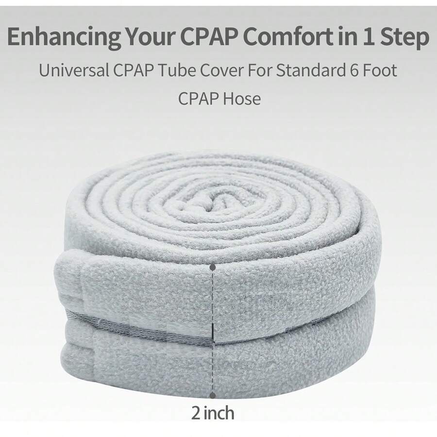 CPAP Hose Cover 7ft |Tubing Wrap Compatible With Most CPAP Tubing ...
