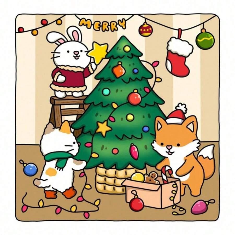 1PC Fuzzy Hygge: Livro de colorir Christmas Vibes para adultos e ...