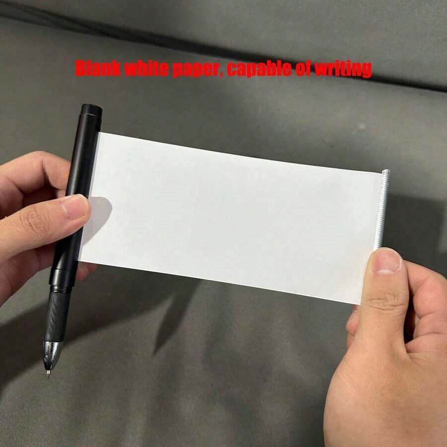 1 Pc Pull Out Paper Slip Blank Drawing Pen Advertising Pen, Memo Pen ...