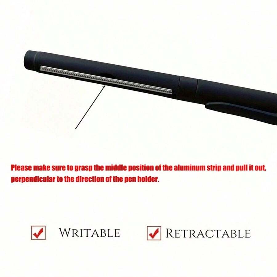 1 Pc Pull Out Paper Slip Blank Drawing Pen Advertising Pen, Memo Pen ...