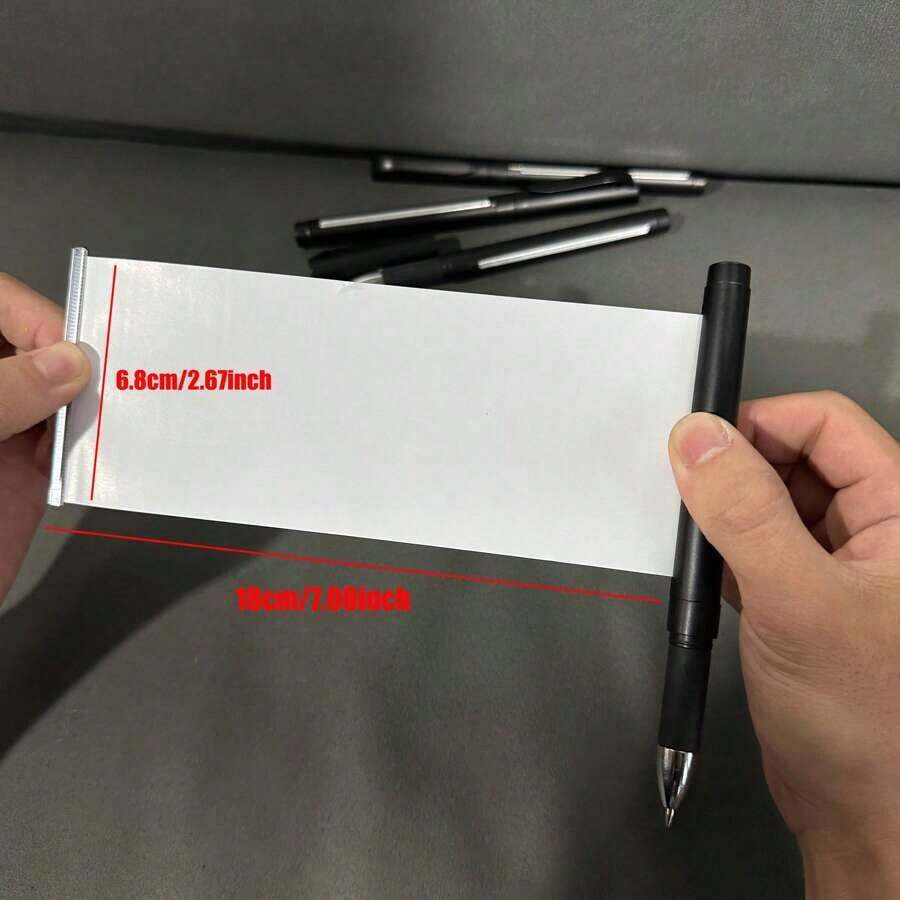 1 Pc Pull Out Paper Slip Blank Drawing Pen Advertising Pen, Memo Pen ...
