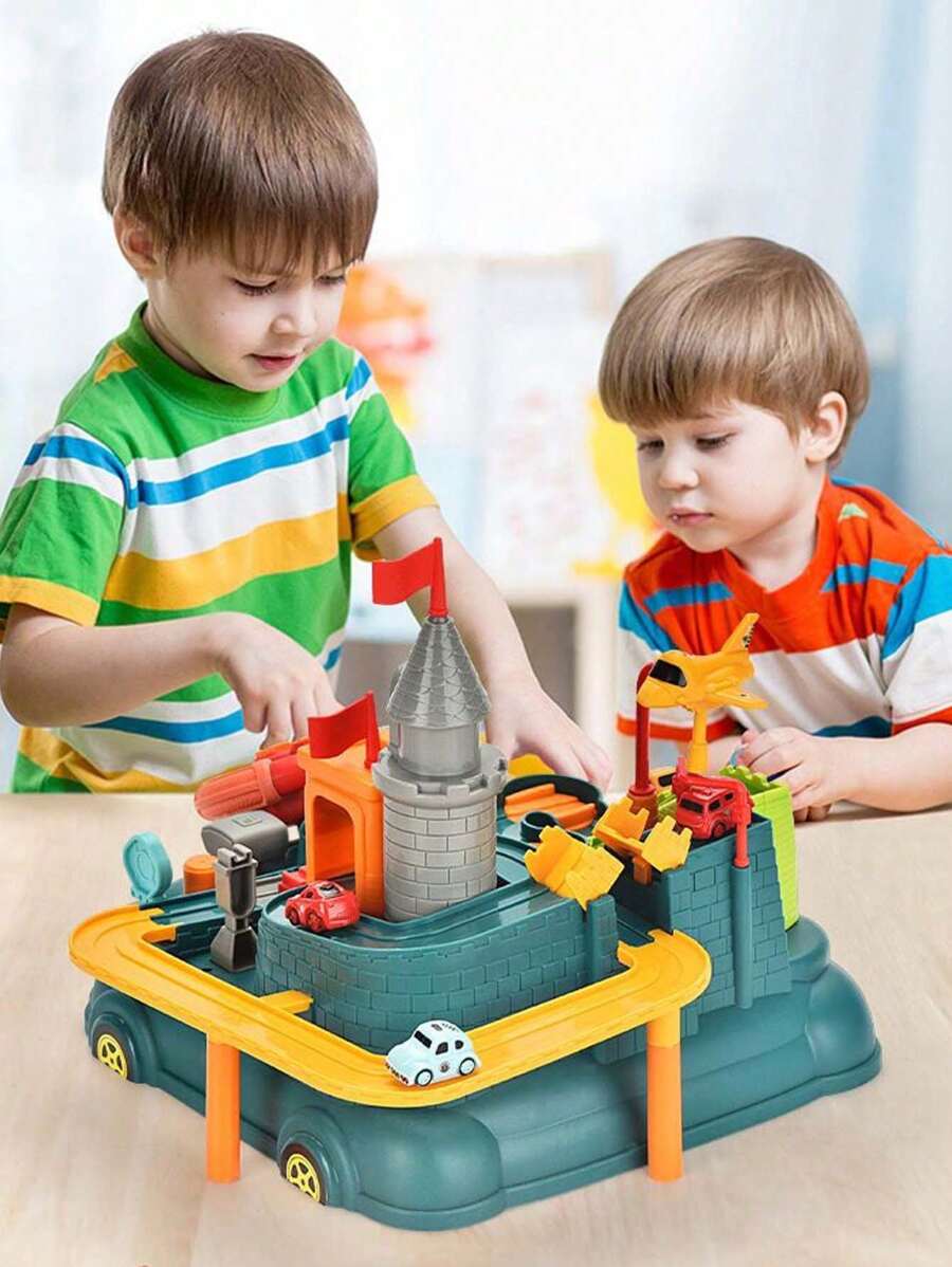 1 Set Automotive Adventure Race Puzzle Challenge Game Track Toy - Some ...