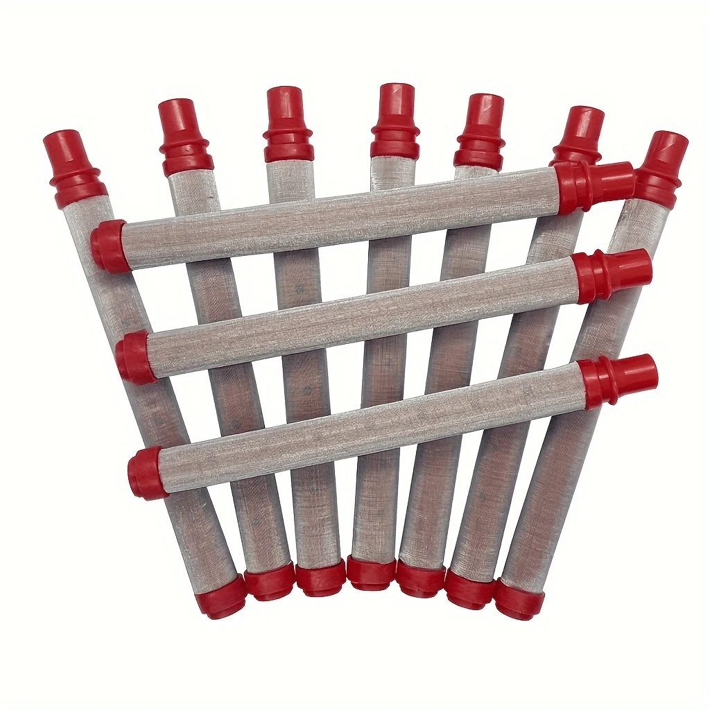 200 Mesh (Red) Airless Spray Gun Filter For Wag-Ner Airless Spray Gun ...