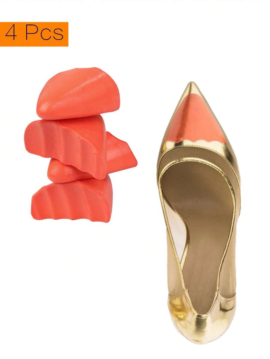 4pcs Shoe Toe Inserts For Sneakers, Unisex Shoe Size Adjuster Cushion ...