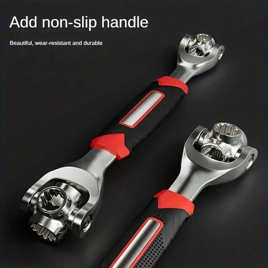 52-In-1 Multifunctional Wrench Set With Anti-Slip Handle And Rotating ...