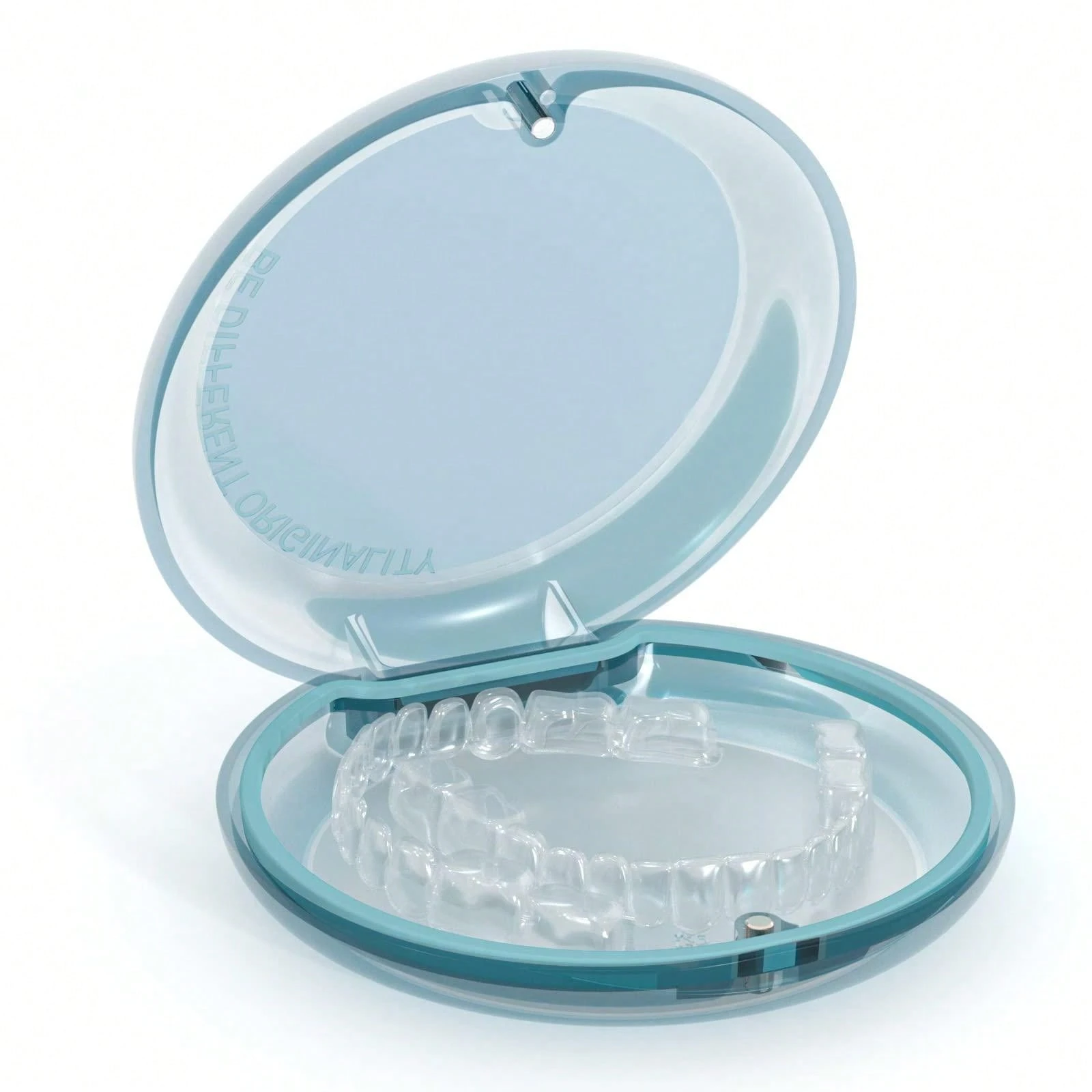 Portable Denture Storage Box With Detachable O-Ring Seal And Magnetic ...